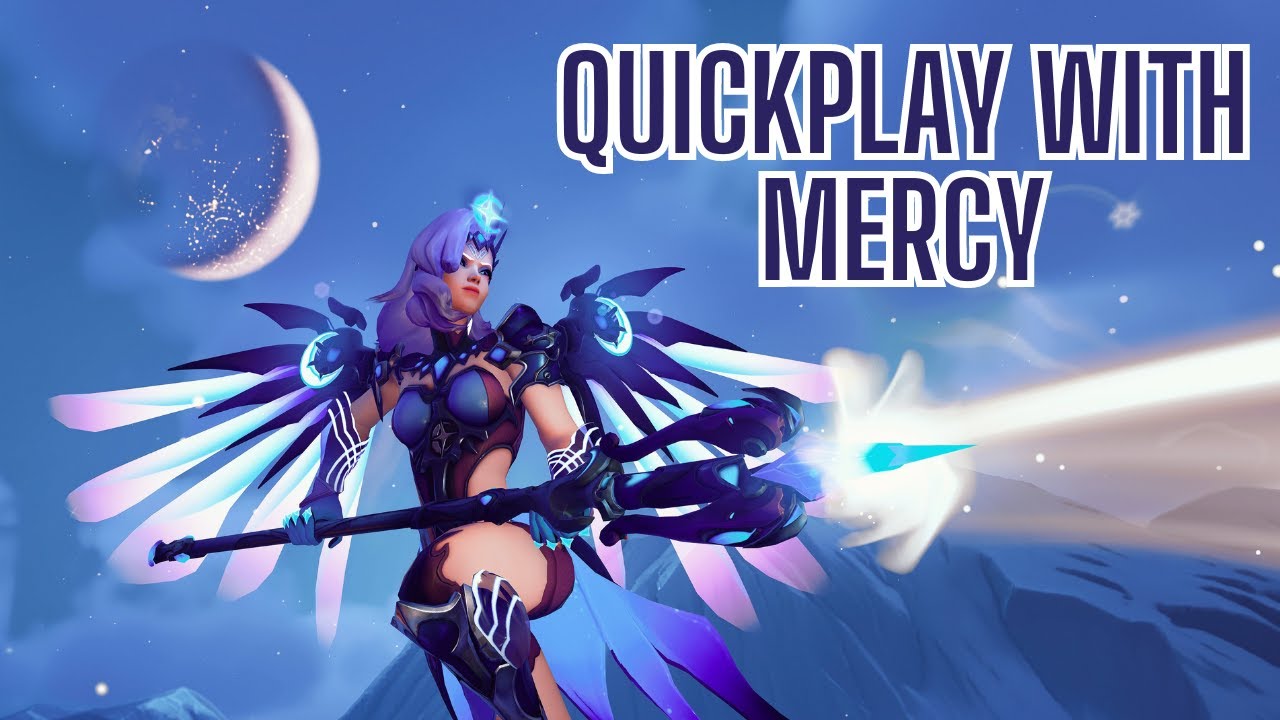 I Believe in MERCY CODE ♡ Chill Quickplay with Mercy PLAT Mercy ...