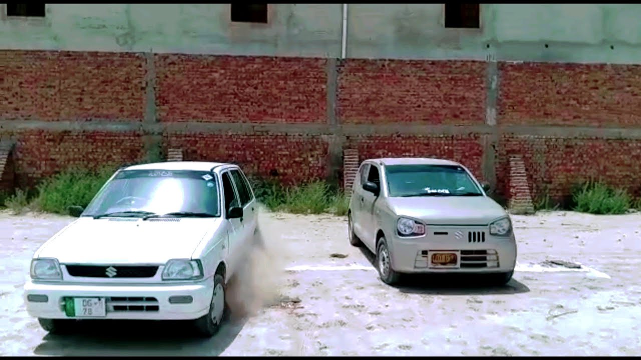Suzuki Alto vs Suzuki Mehran Drag Race ||Suzuki Alto vs Suzuki mehran ...