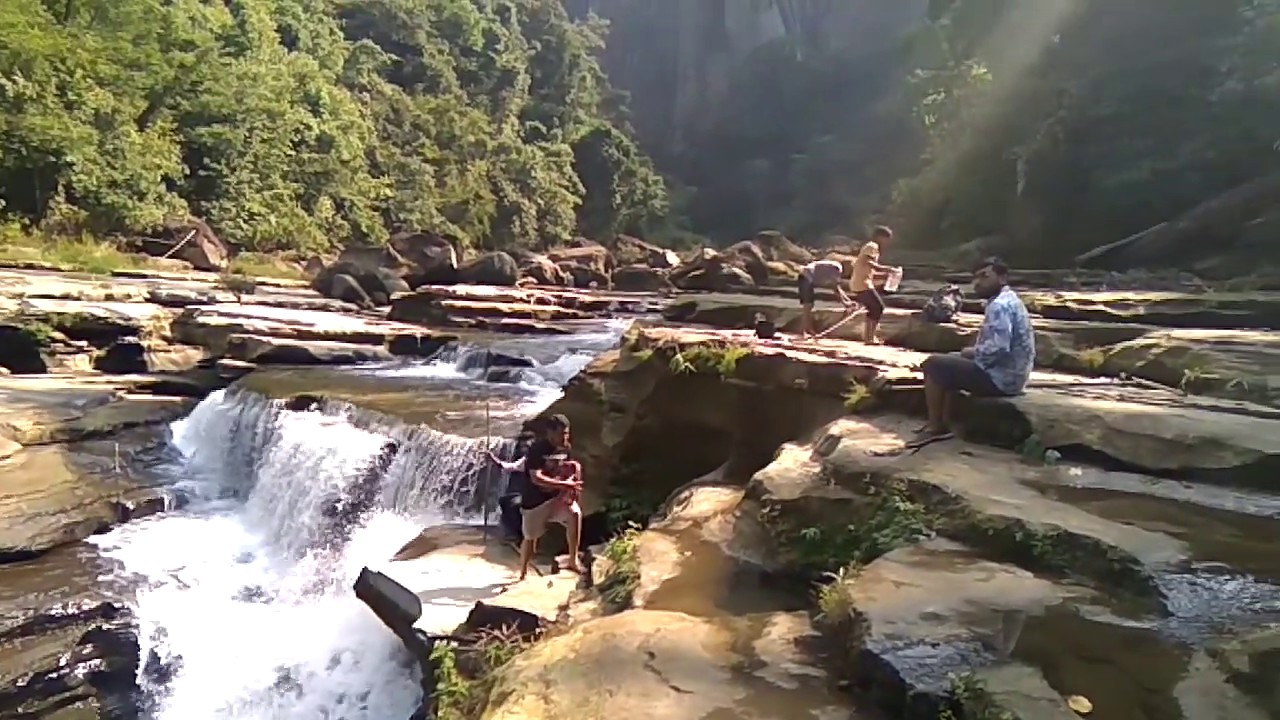Amiakhum waterfall, Thanchi, Bandarban slowmotion - YouTube