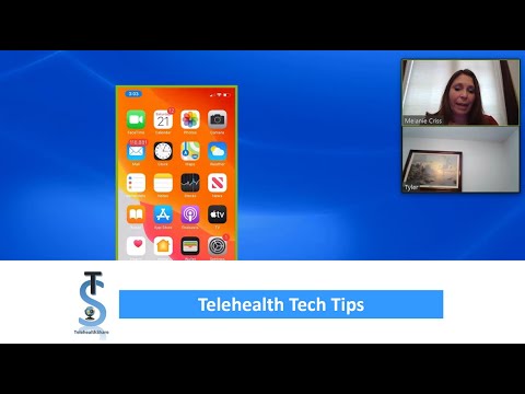Telehealth Tech Tips - Sharing iPhone screen in Zoom - YouTube