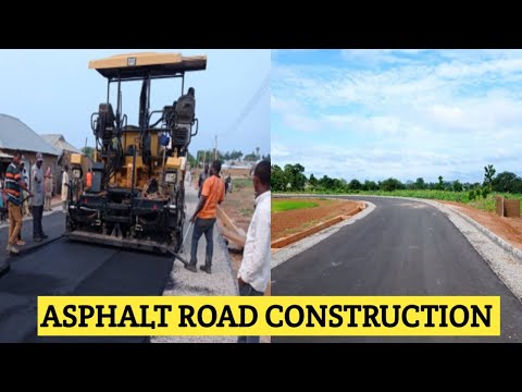 Construction of Asphalt Road | Complete Construction Procedure | MC1 ...