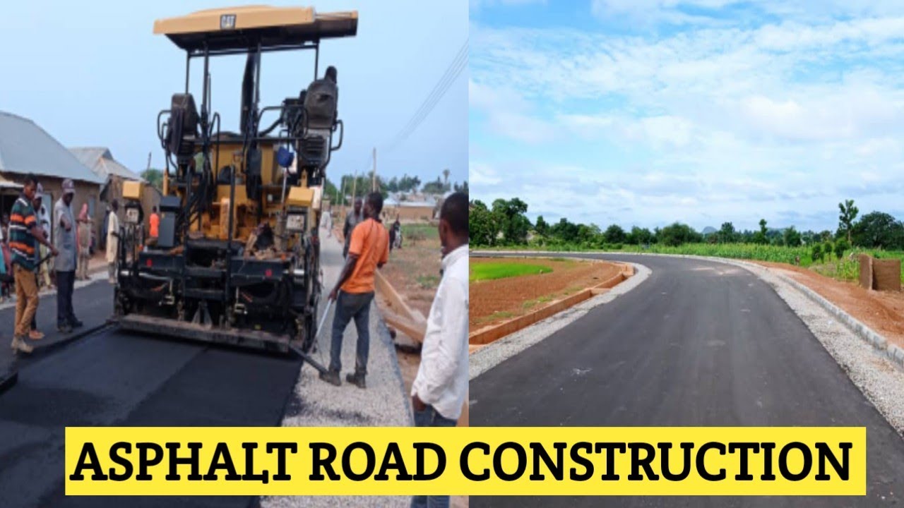 Construction of Asphalt Road | Complete Construction Procedure | MC1 ...