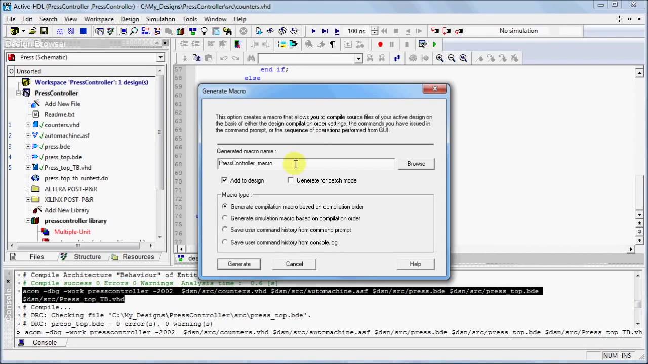 ALDEC Active-HDL Logiciel FPGA - YouTube