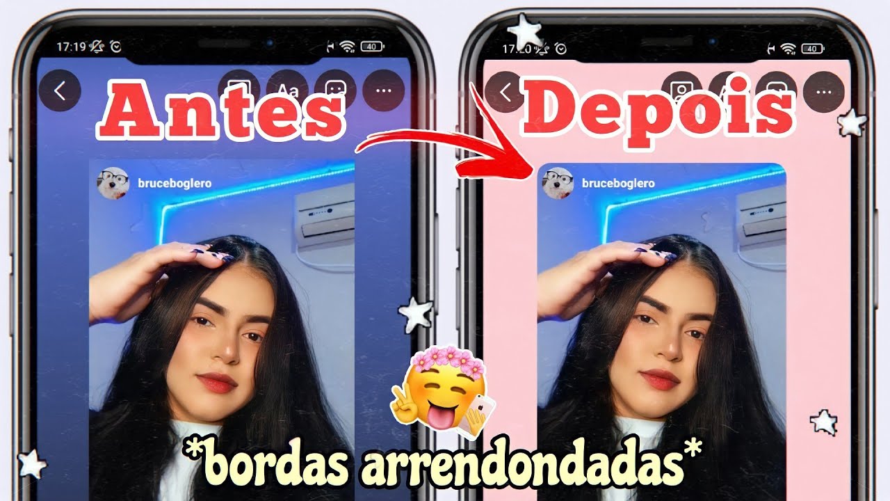 como REPOSTAR STORIES COM A BORDA ARRENDONDADA | repost stories estilo ...
