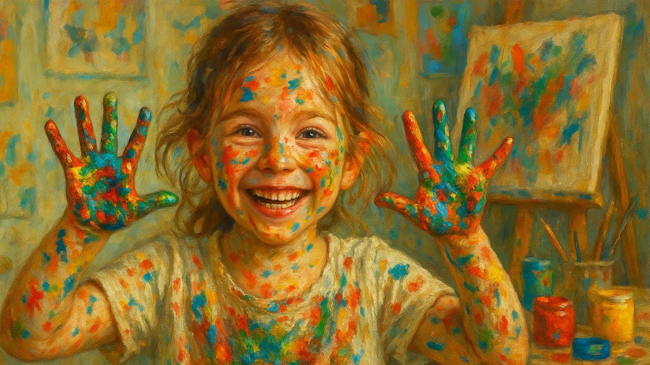 Color Splash | Happy Kids Music | Cheerful Instrumental Background for ...