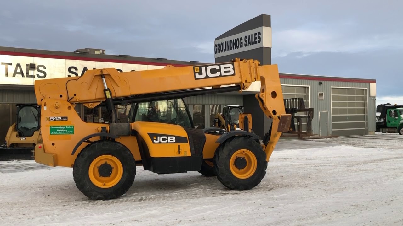 2012 JCB 512-56 Telehandler #2499 - YouTube