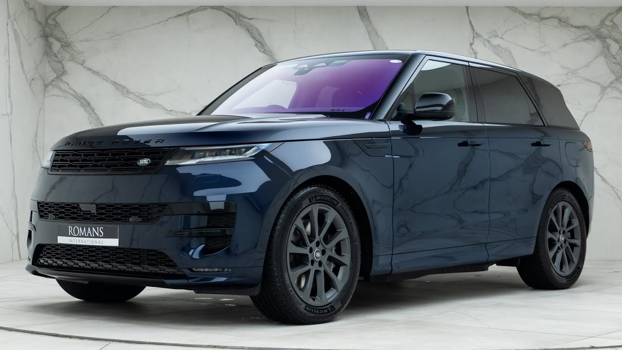 2023 Range Rover Sport P440e Dynamic SE Portofino Blue Walkaround