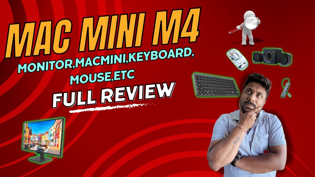 MacMini M4 | BenQ GW2790Q, Amkette Keyboard, Arctic Fox Mouse & Zebronic Speakers Full Honest ...