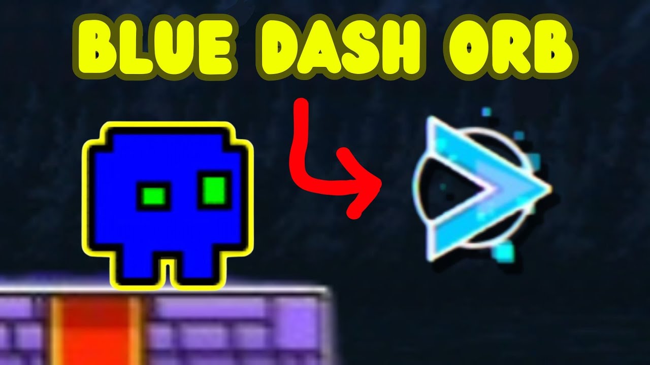 Blue dash orb ? ( Daily day #8 ) Geometry Dash 2.2 #geometrydash # ...