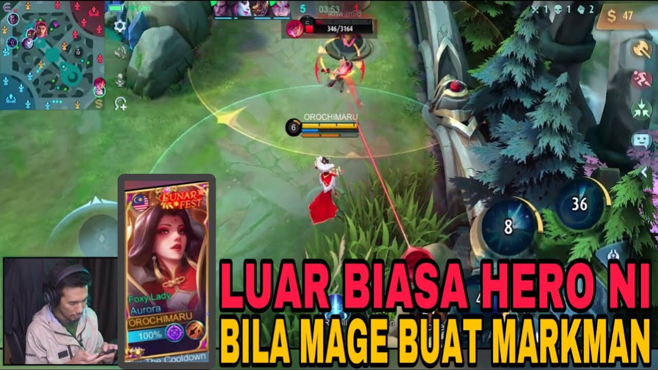 SEMUA TERKEJUT SOLOZ BUAT MAGE NI JADI MARKMAN ! BEST JUGA HERO NI BUAT ...