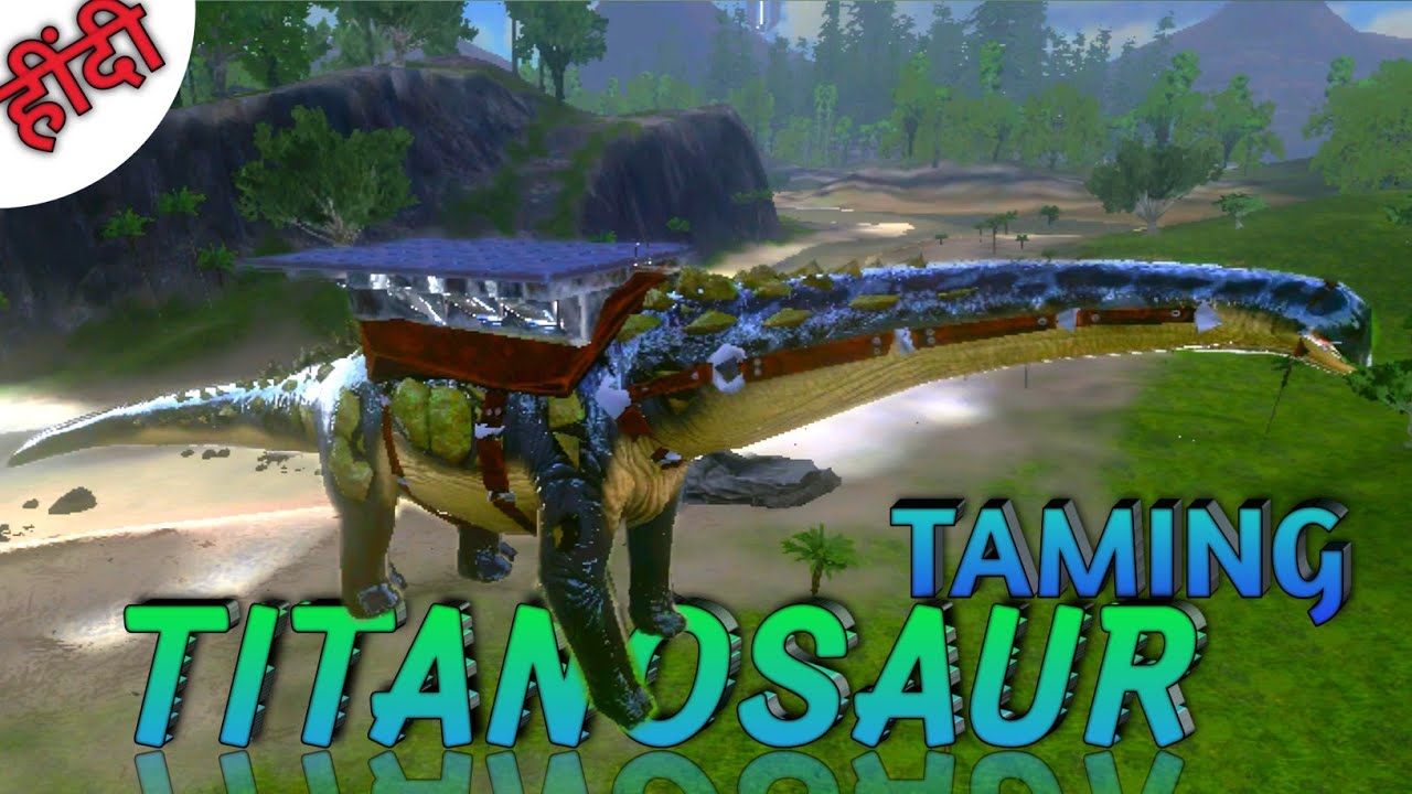 Ark mobile:- taming ark mobile boss titanosaur(solo), how to tame ...