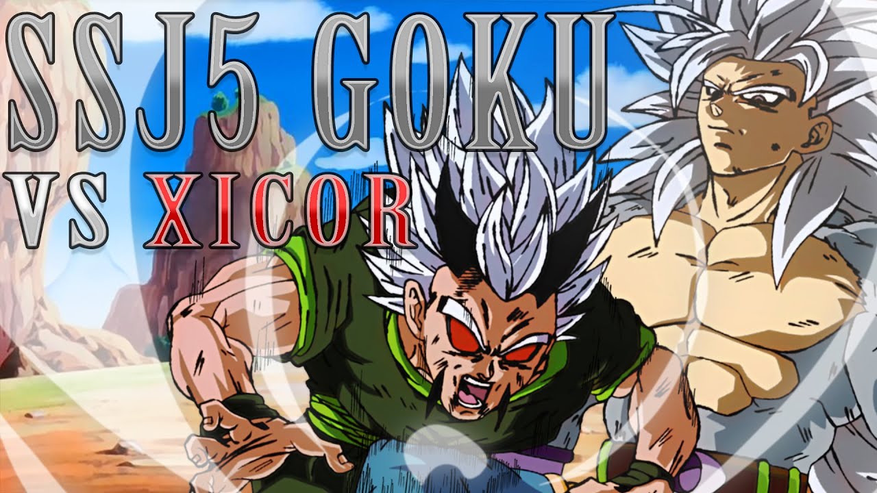 SSJ5 Goku vs XIcor | Redraw Speedart (UHG Animation) - YouTube