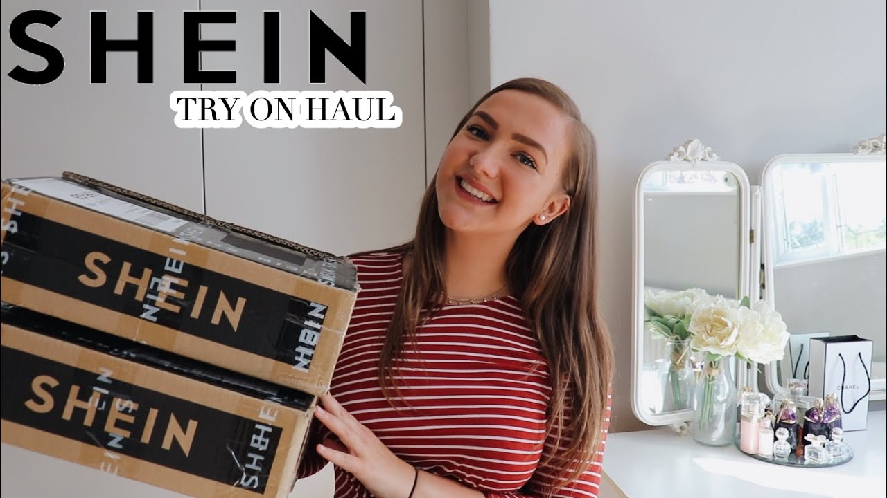 SHEIN SUMMER + SWIMWEAR TRY ON HAUL 2020 - YouTube