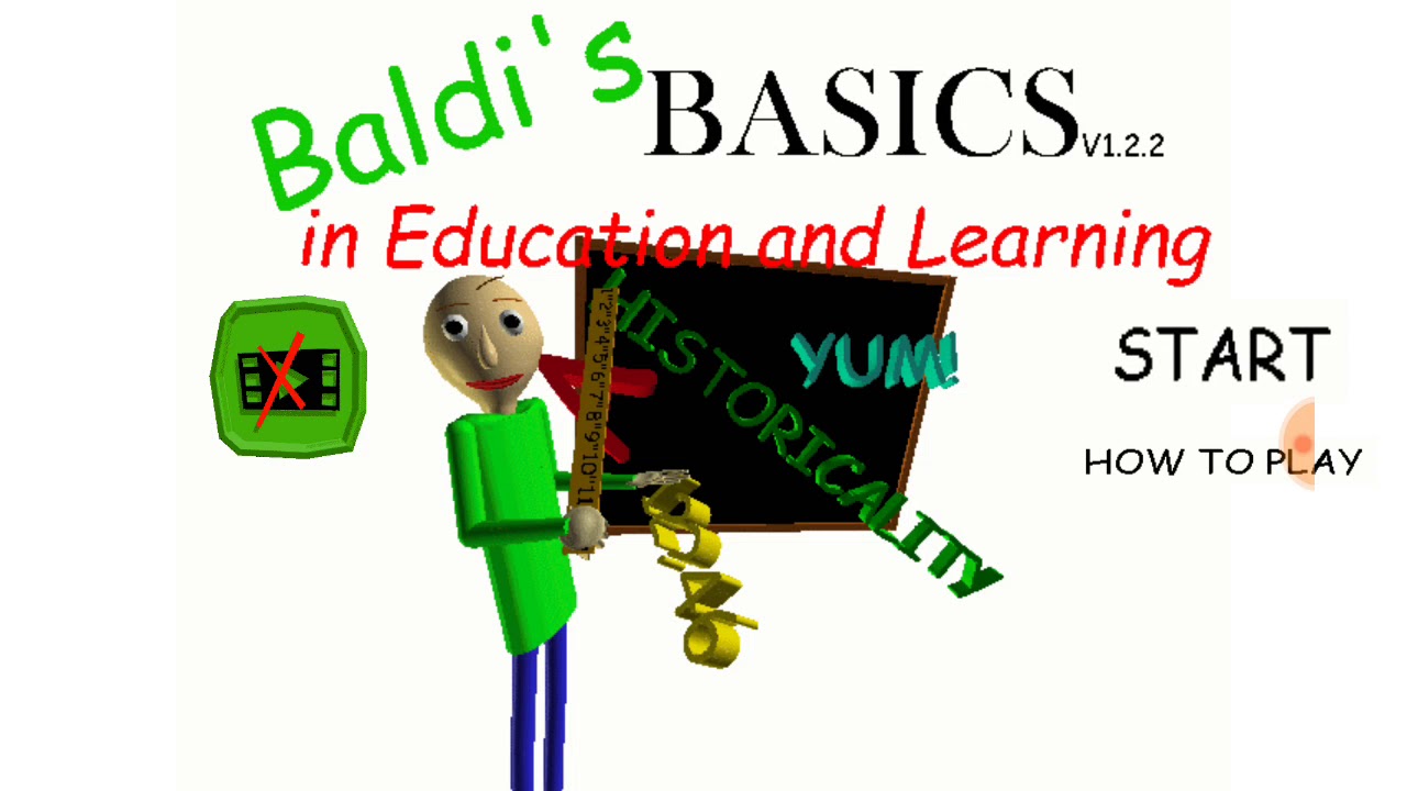 Nullzerep Mod za igricu baldi Basics!!!!!Baldi Basics in Education and ...