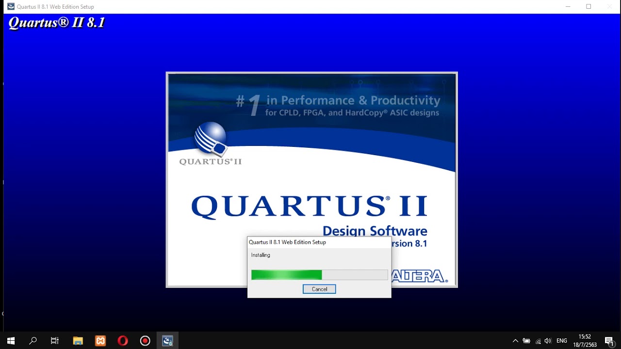 How to Installation Quartus II 8.1 - YouTube
