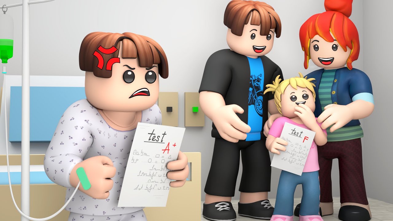 ROBLOX Brookhaven 🏡RP - FUNNY MOMENTS: The Bacon Hair Hates Little ...