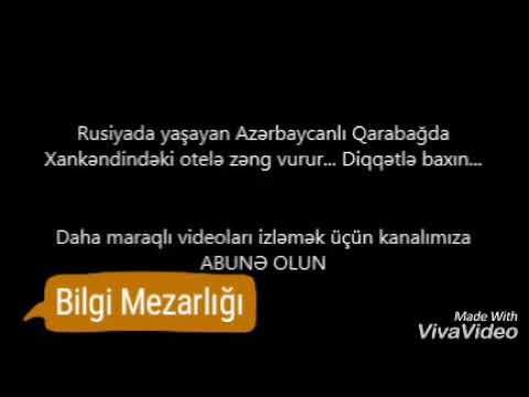 Xankendini Vur Azerbaycan'lı oğlan Xankəndi Oteline Zeng vurub görün nə dedi.
