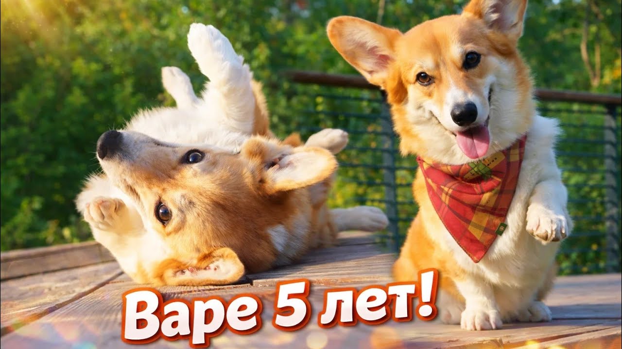 Varya The Corgi 5.5 Years Old / Amazing Dog Tricks & Fun #corgitricks ...
