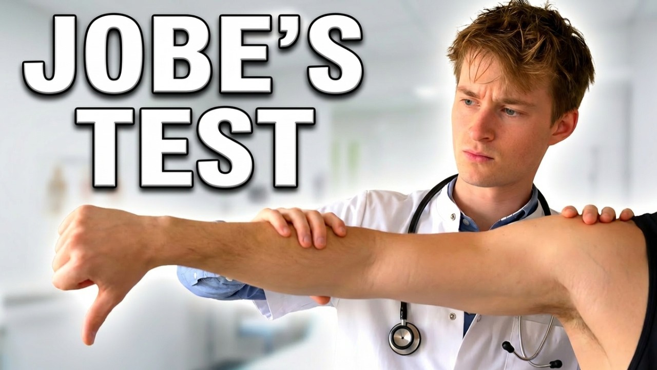 Jobe's Test Clinical Examination - YouTube