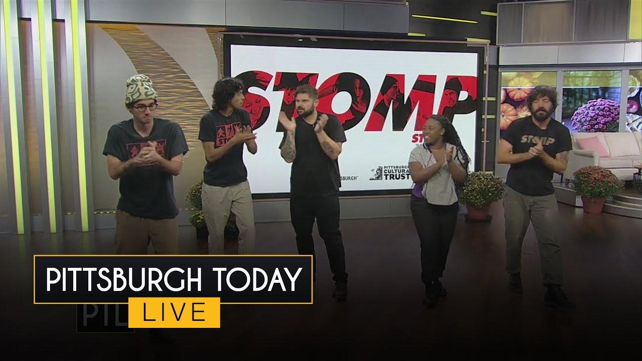 The cast of 'Stomp' gives us a sneak peek of their upcoming show - YouTube