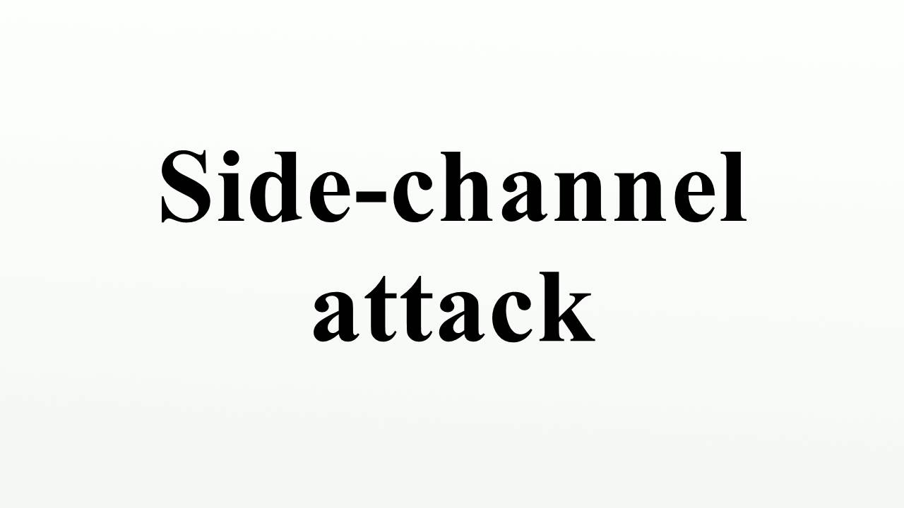 Side-channel attack - YouTube