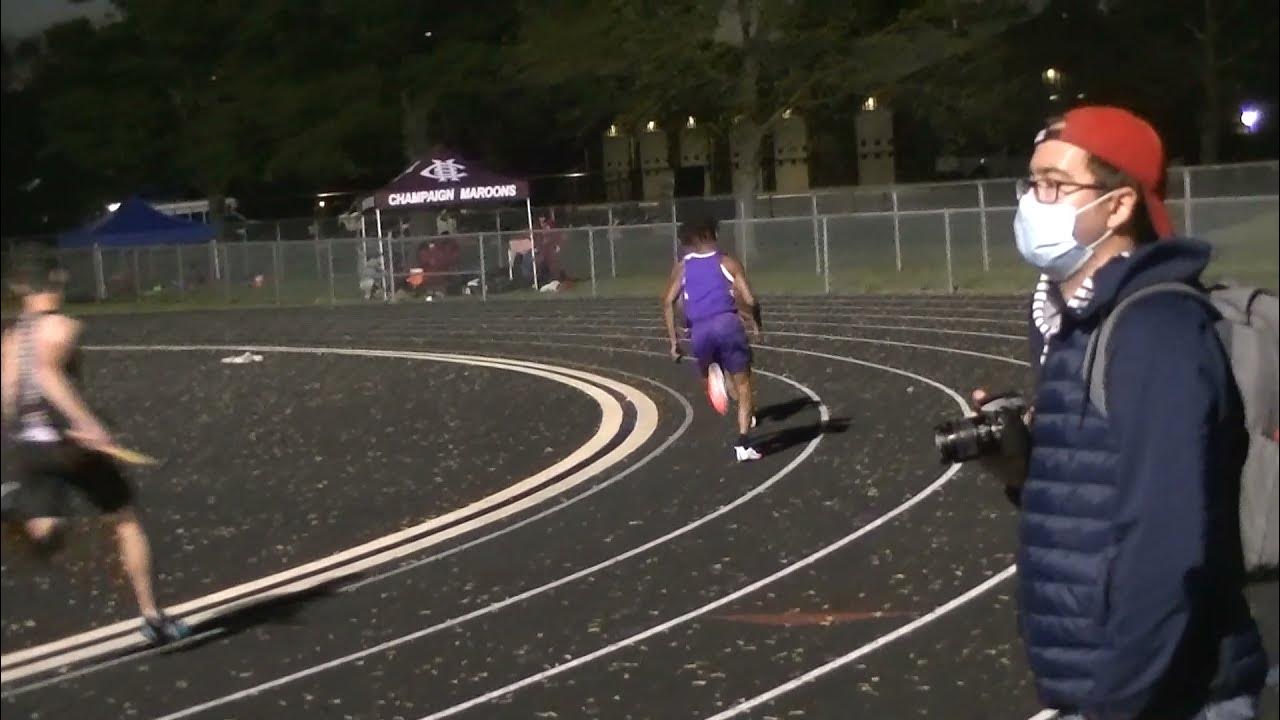 2021 Centennial Coed Invite sprint relays - YouTube