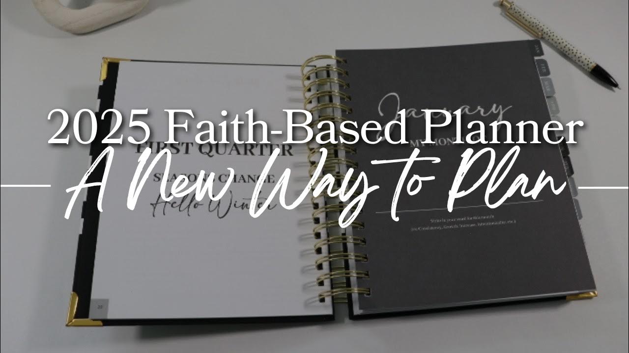 2025 Faith-Based Plans to Succeed Planner | Planner Flip-Thru ...