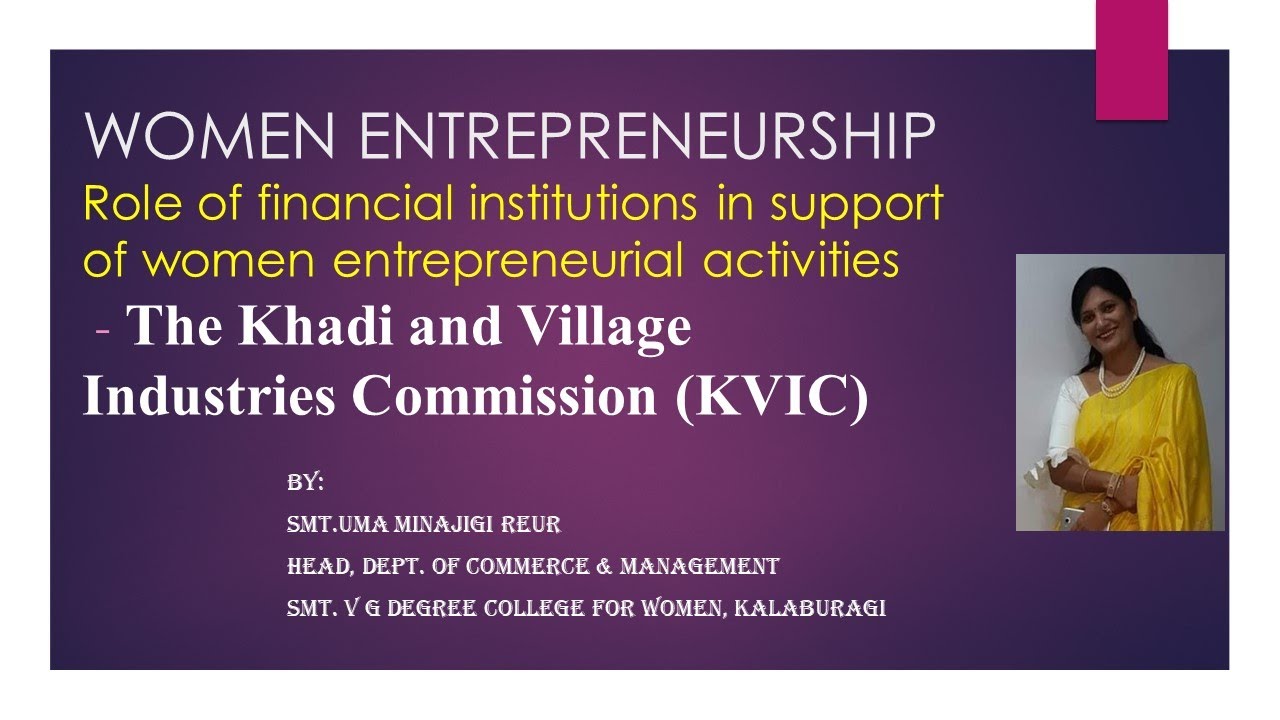 The Khadi and Village Industries Commission (KVIC) - YouTube