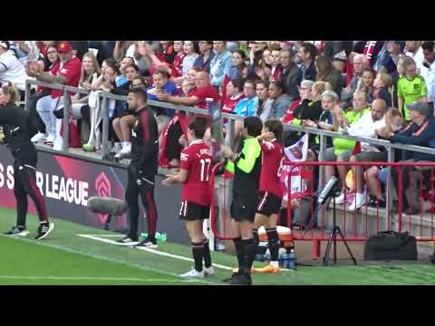 Lucia Garcia and Vilde Bøe Risa Subbed In to Win The Game at 1-1
