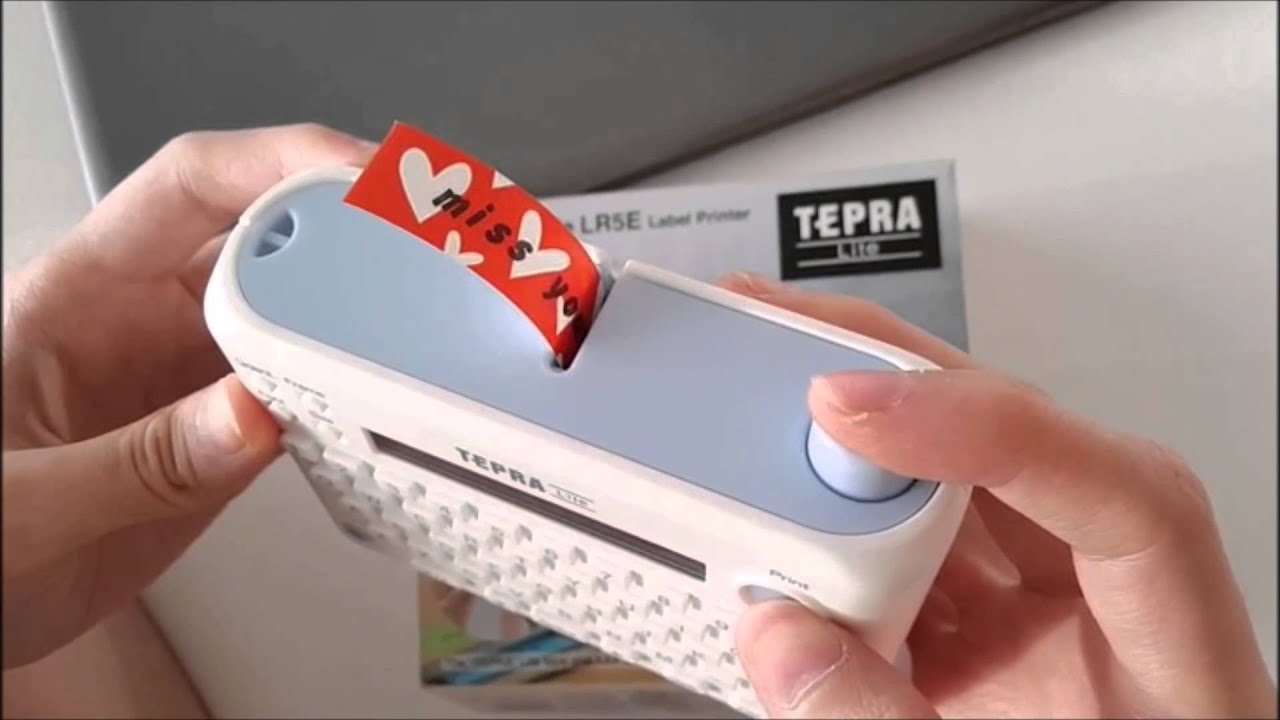 Tepra Printer ปริ้นเทป สวยๆ ได้ง่ายๆ DIY ด้วยมือคุณ ^^ - YouTube