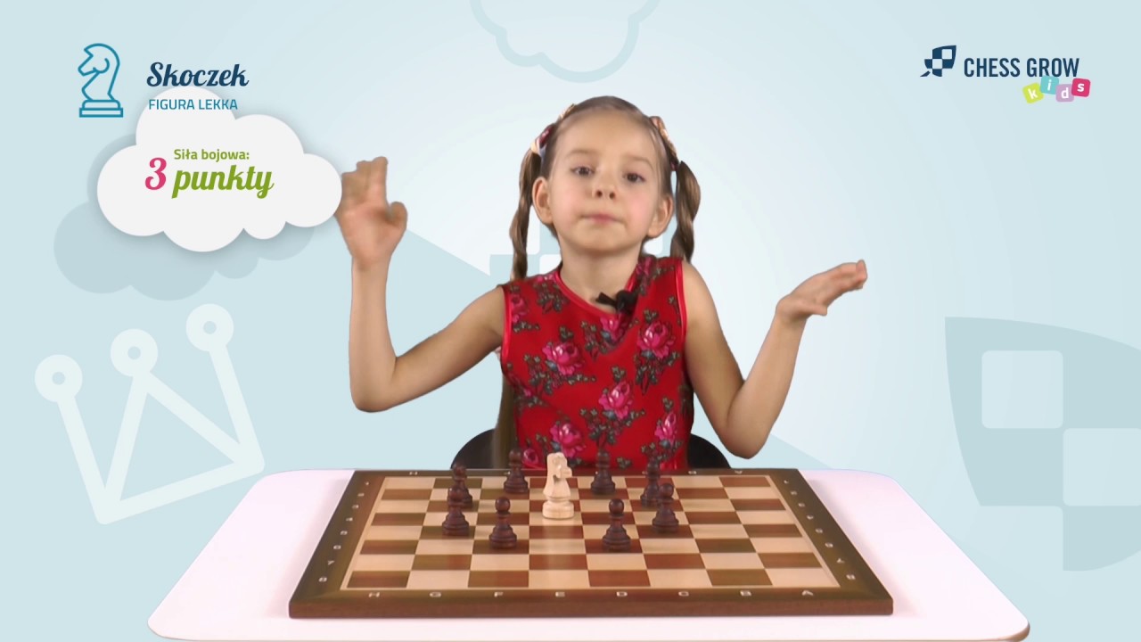 Zasady szachowe - #6 Skoczek - YouTube