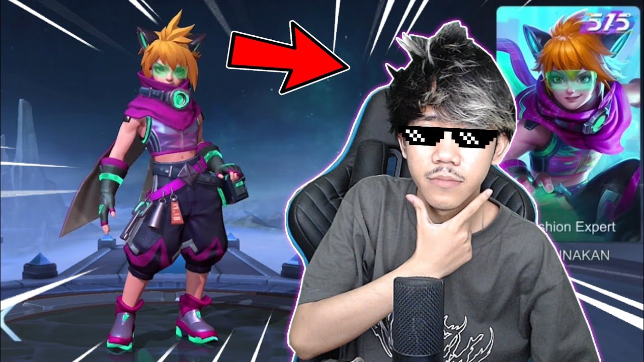 REVIEW SKIN HARITH 515 GRATISAN DARI MOONTON - Mobile legends - YouTube