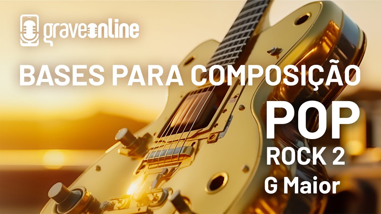 Bases para compor - Backing Tracks - POP ROCK 02 - G Maior - YouTube