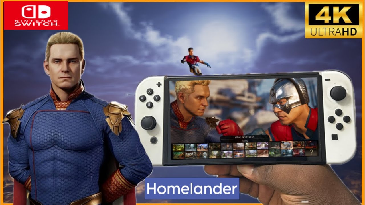 Mortal kombat 1 homelander vs peacemaker on Nintendo Switch Oled ...