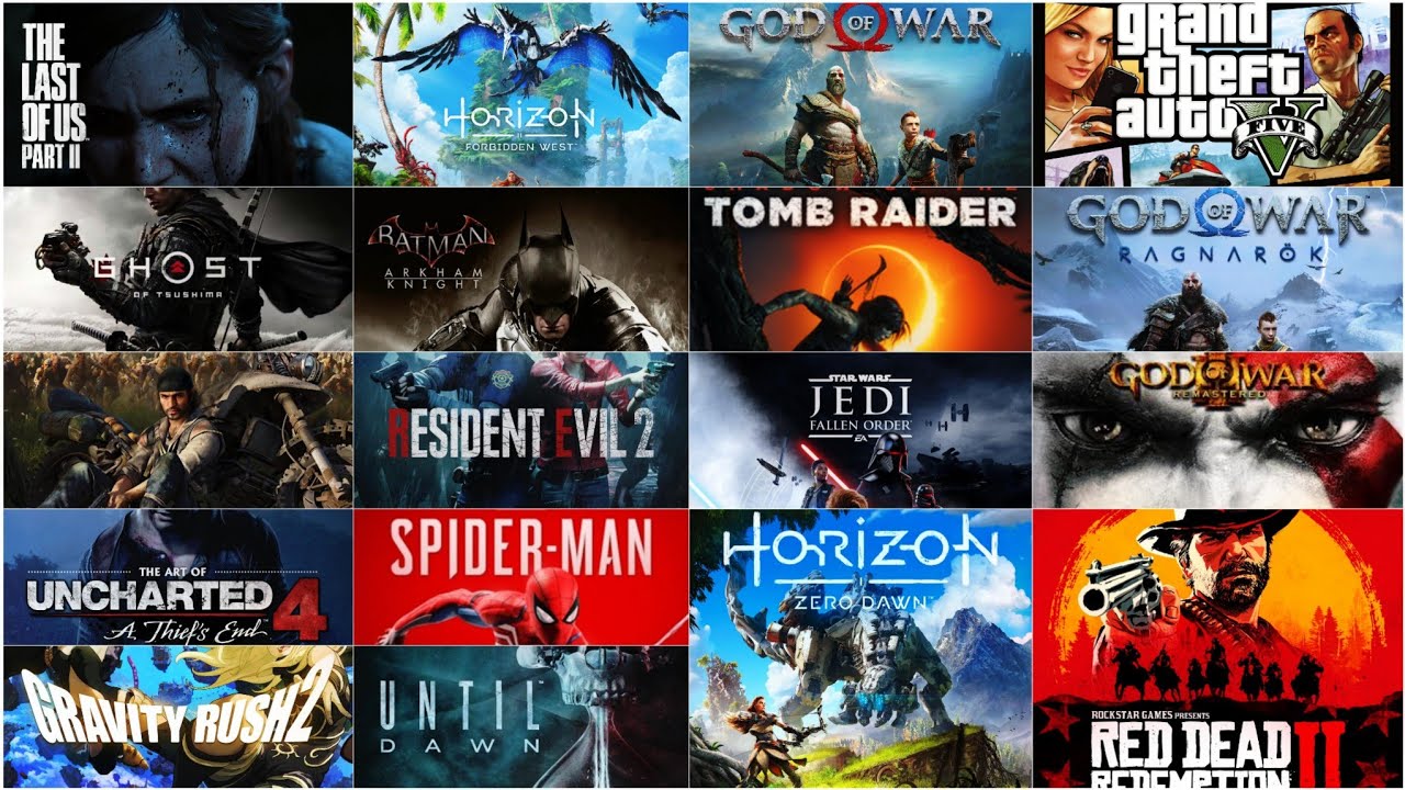 Top 20 Best PS4 PS5 Games for Every Gamer - YouTube