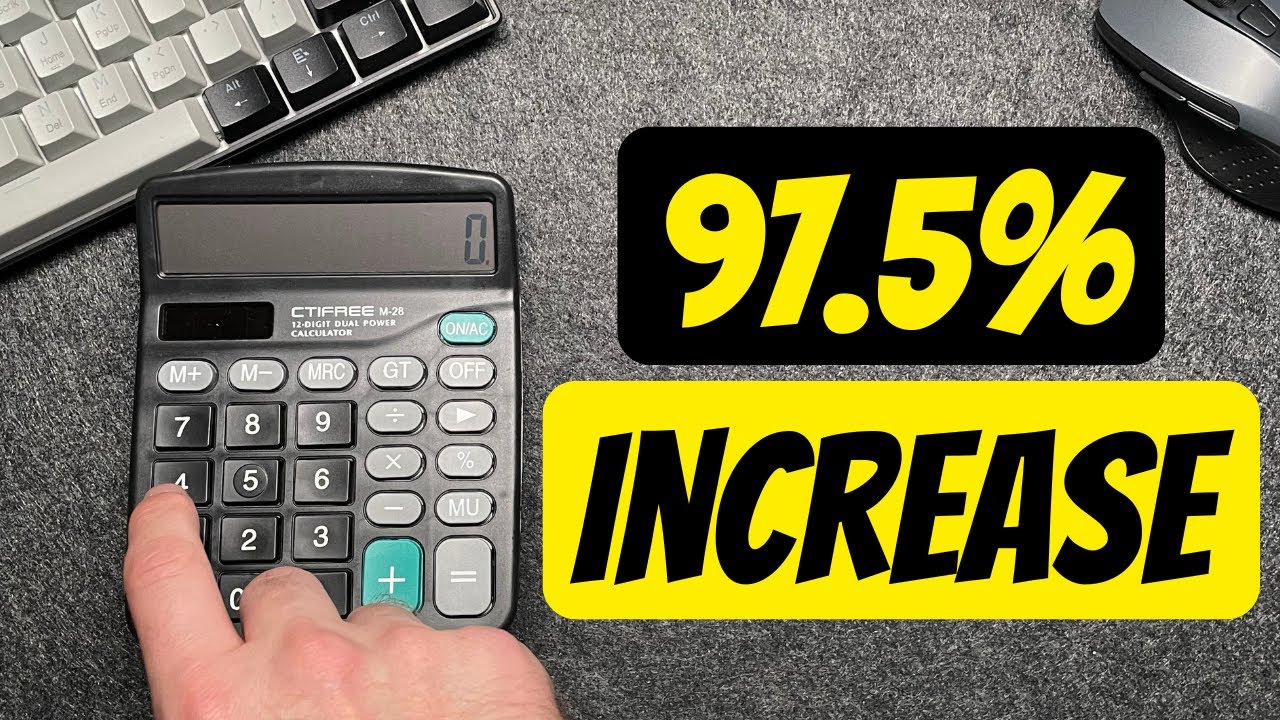 How to Calculate 97.5 Percent Price Increase On Calculator - 3 Steps ...