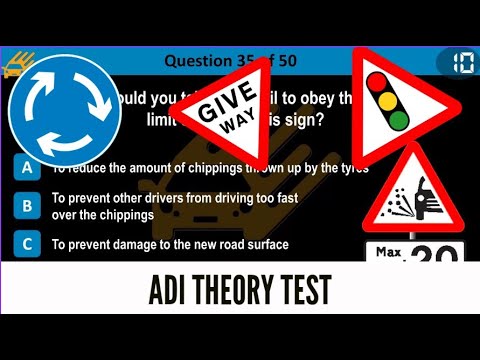 ADI theory test 2024 - Part 1 Mock theory Tests 2024 - YouTube