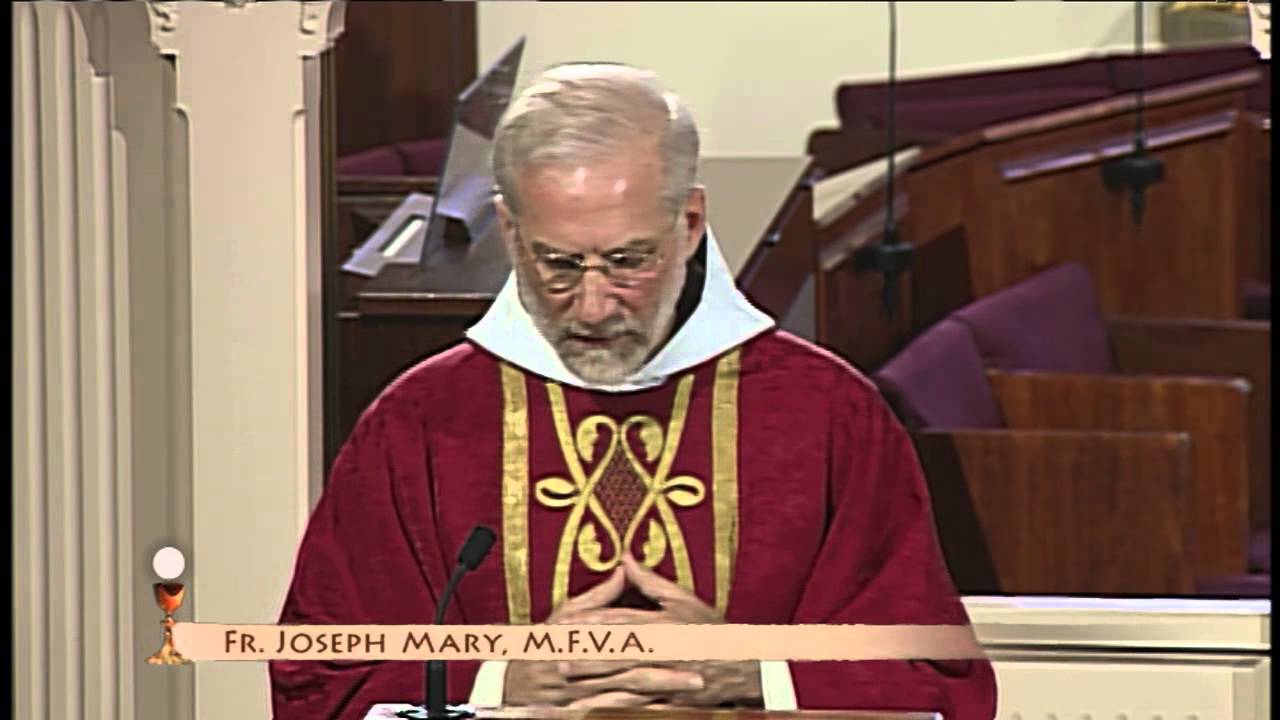 Daily Catholic Mass - 2015-06-11 - Fr. Joseph Mary - YouTube