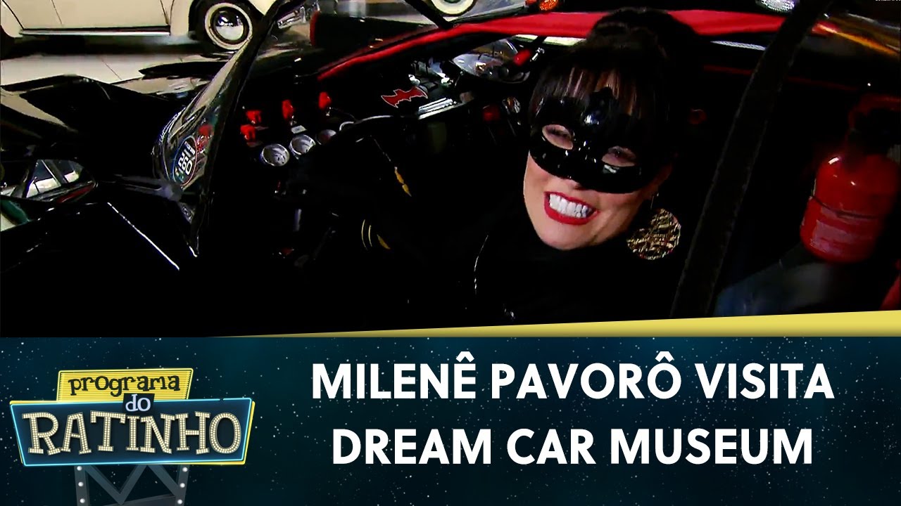 Milene Pavorô conheceu o Dream Car Museum | Programa do Ratinho (06/12 ...
