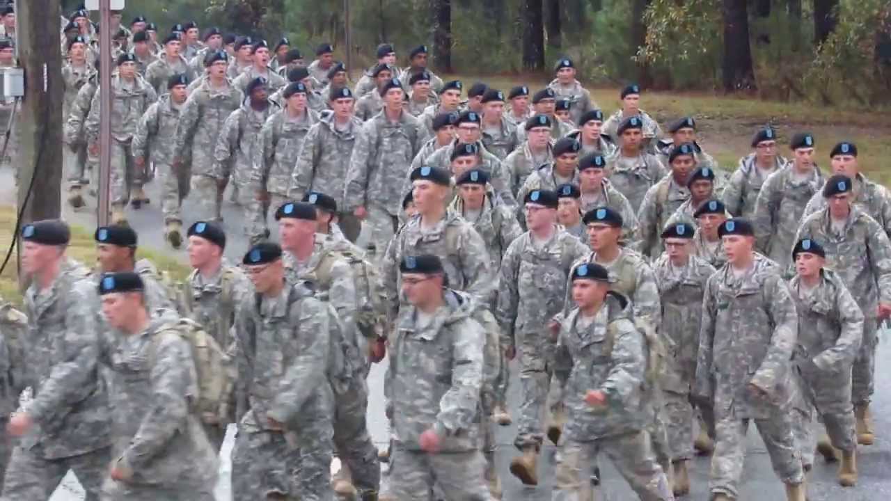 C Company 2-58 Infantry March up to 48hr pass - YouTube