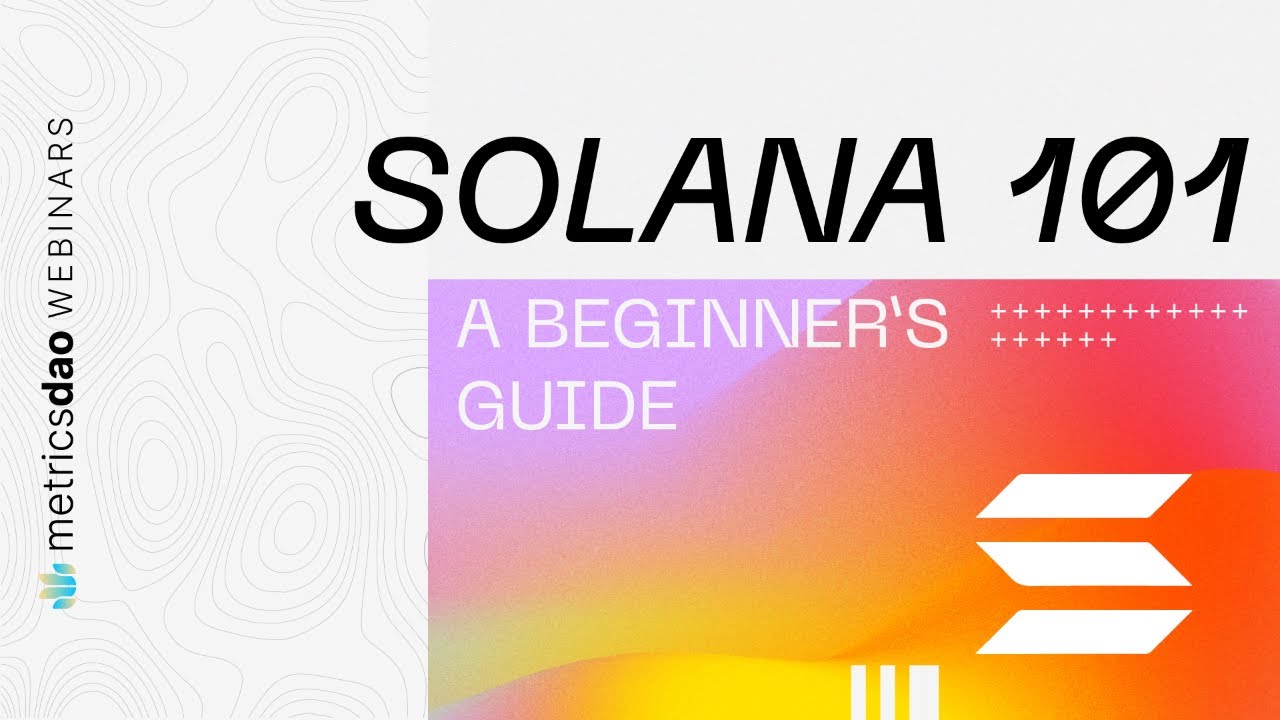 Solana 101 Webinar - YouTube