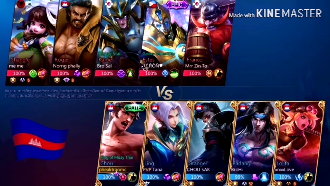 ប៉ះTop3ហើយពេលនេះ-Mobile legends Cambodia - YouTube