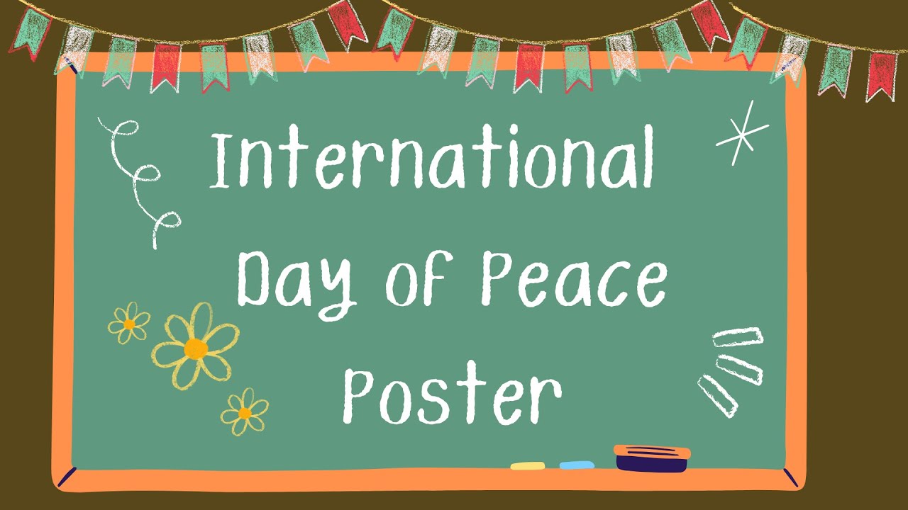 International Day Of Peace Poster/poster making competition/21st ...