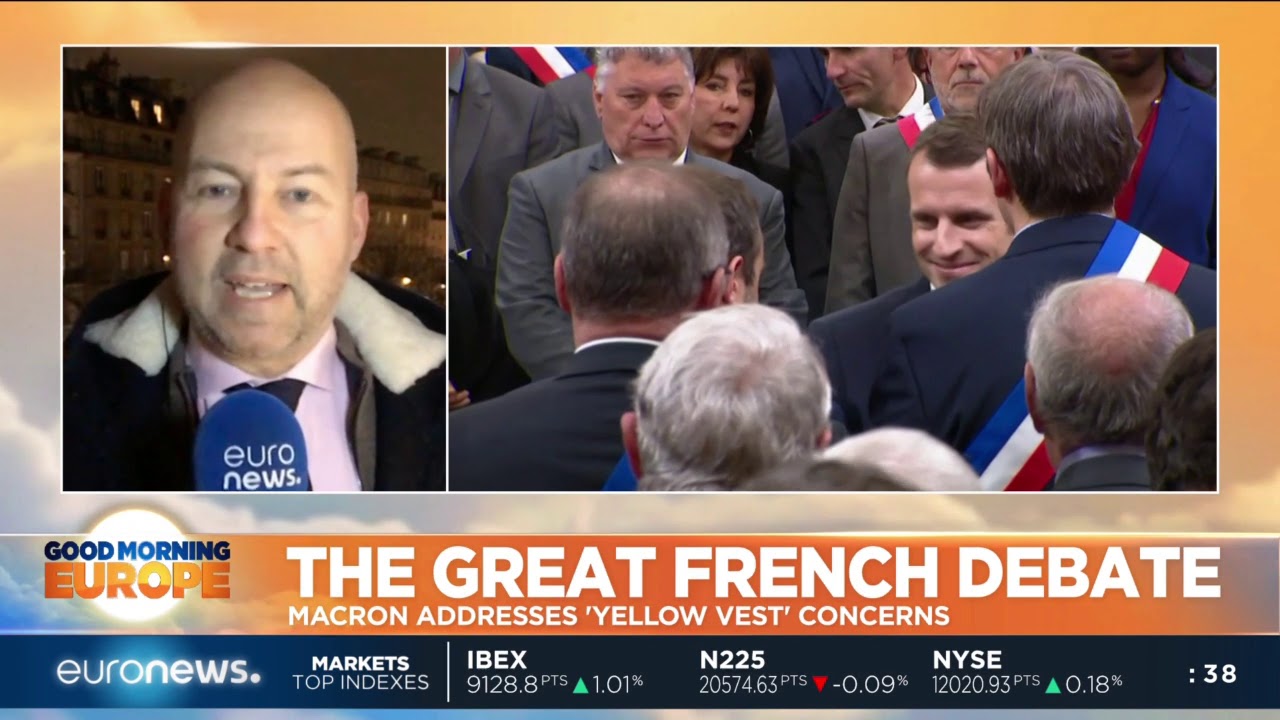 The Great French Debate: Macron addresses 'Yellow Vest' concerns | #GME ...