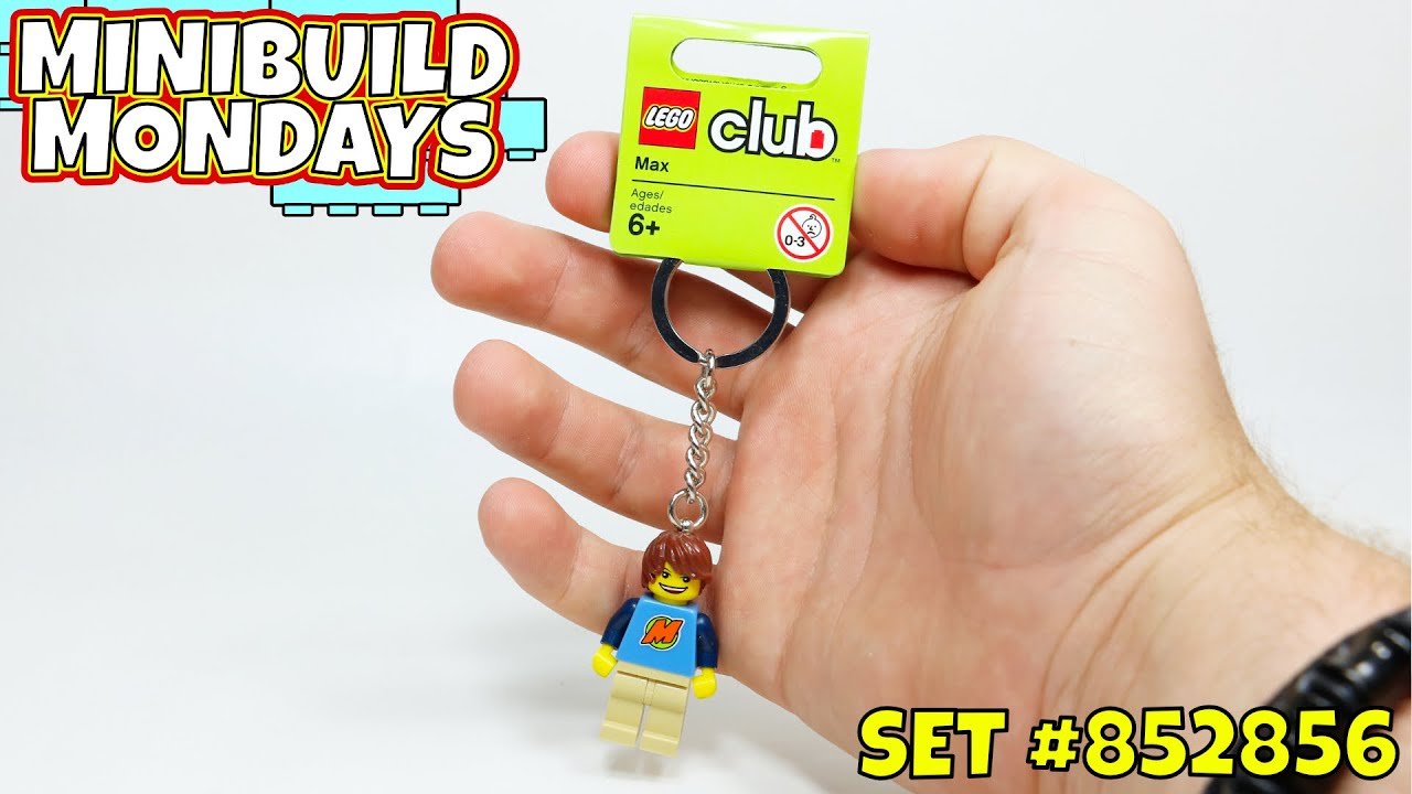 Max Keychain from the LEGO Club Magazine 👱🏻‍♂️ Set # 852856 - Minibuild ...