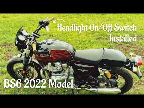 Proper way to Install Headlight On/Off Switch in Interceptor 650 BS6 ...