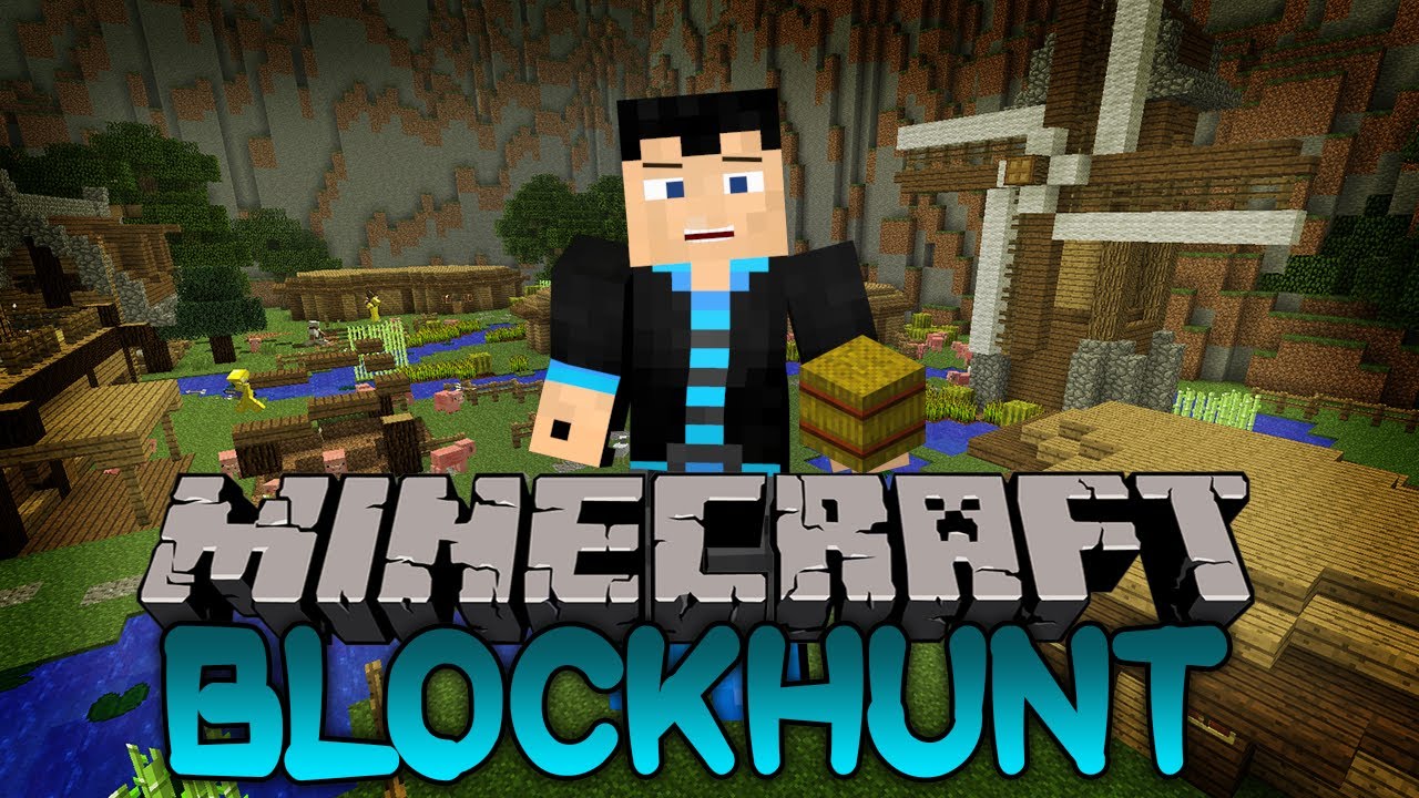 Minecraft: BLOCK HUNT Mini-Game! w/ Vasehh! - YouTube