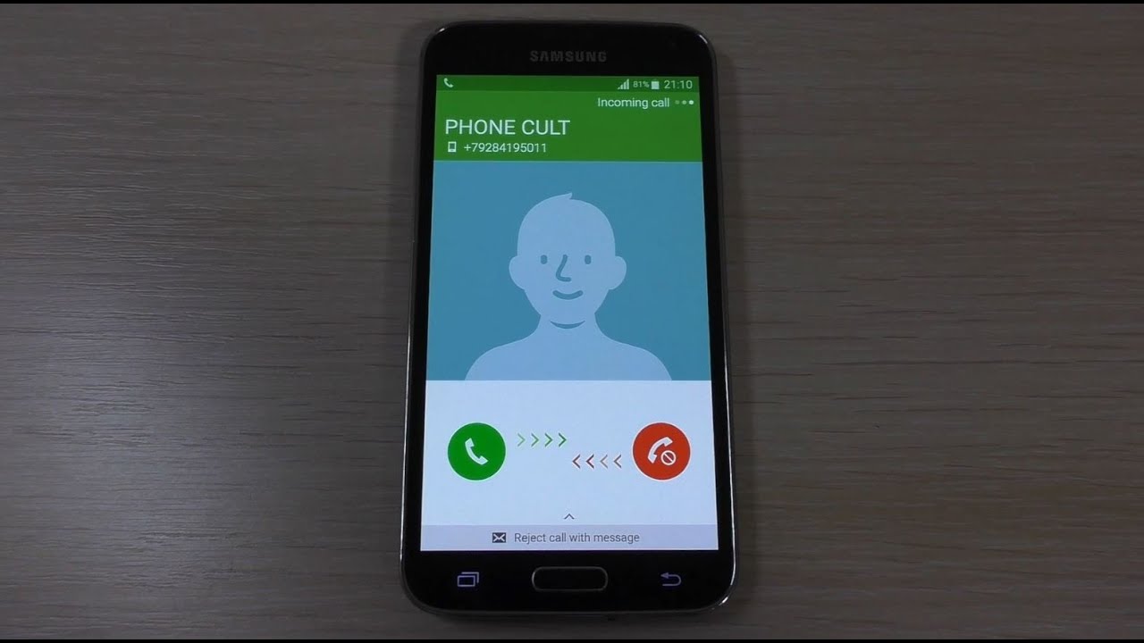 Samsung Galaxy S5 Incoming Call in 2024 - YouTube