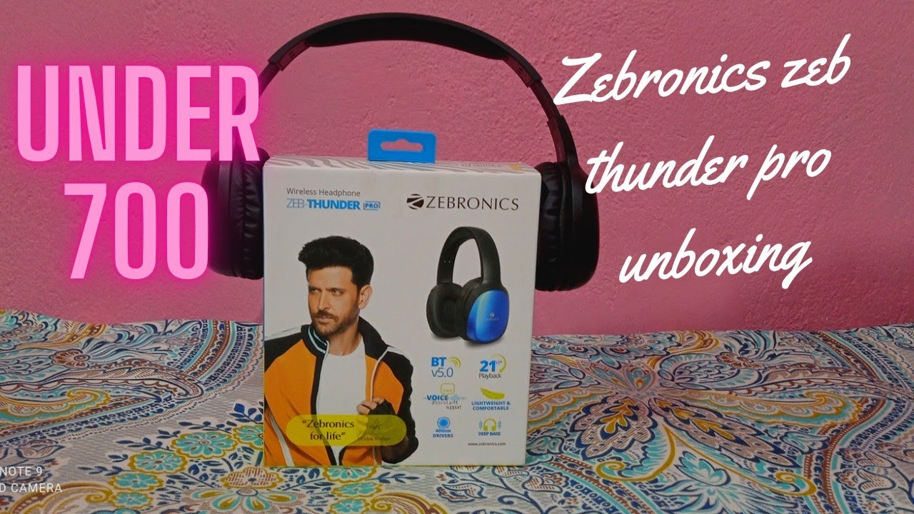 zebronics zeb thunder pro unboxing #trending - YouTube