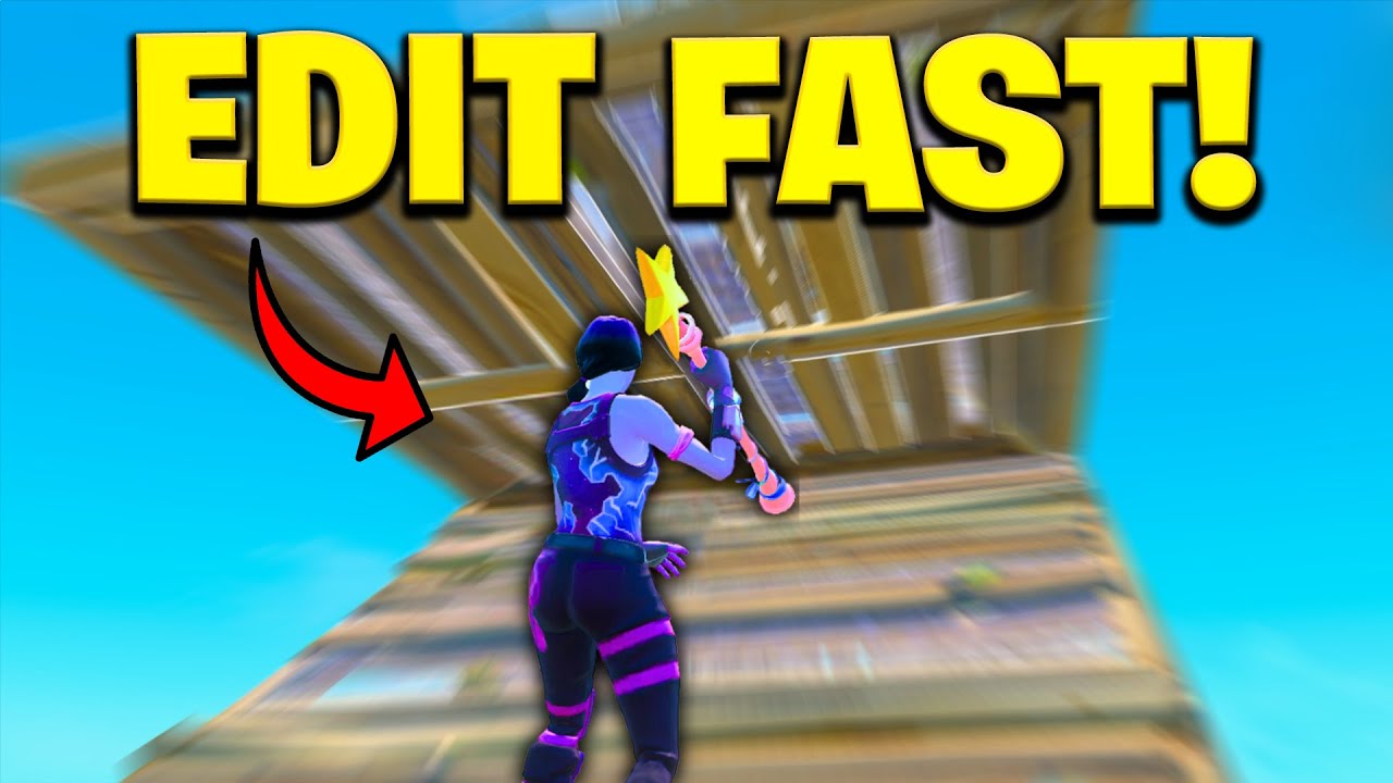 How to INSTANTLY EDIT FASTER in FORTNITE! (Get Better Mechanics) - YouTube